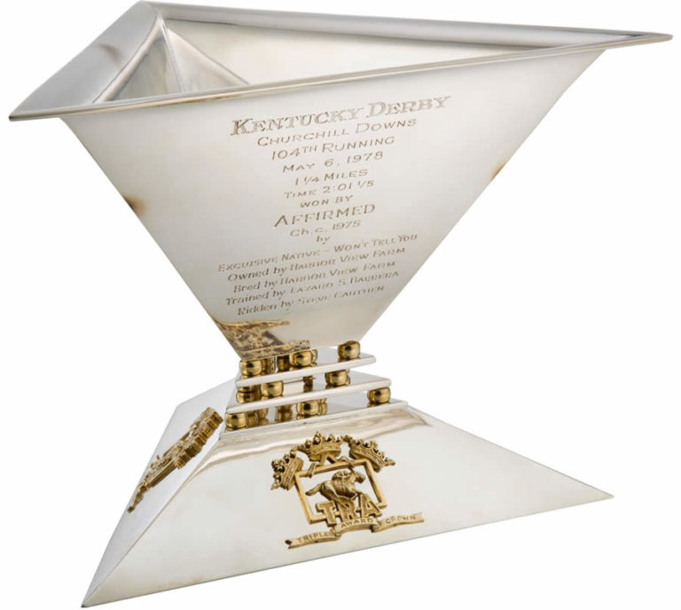 Affirmed’s Triple Crown Trophy