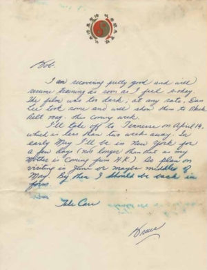 Bruce Lee Letters
