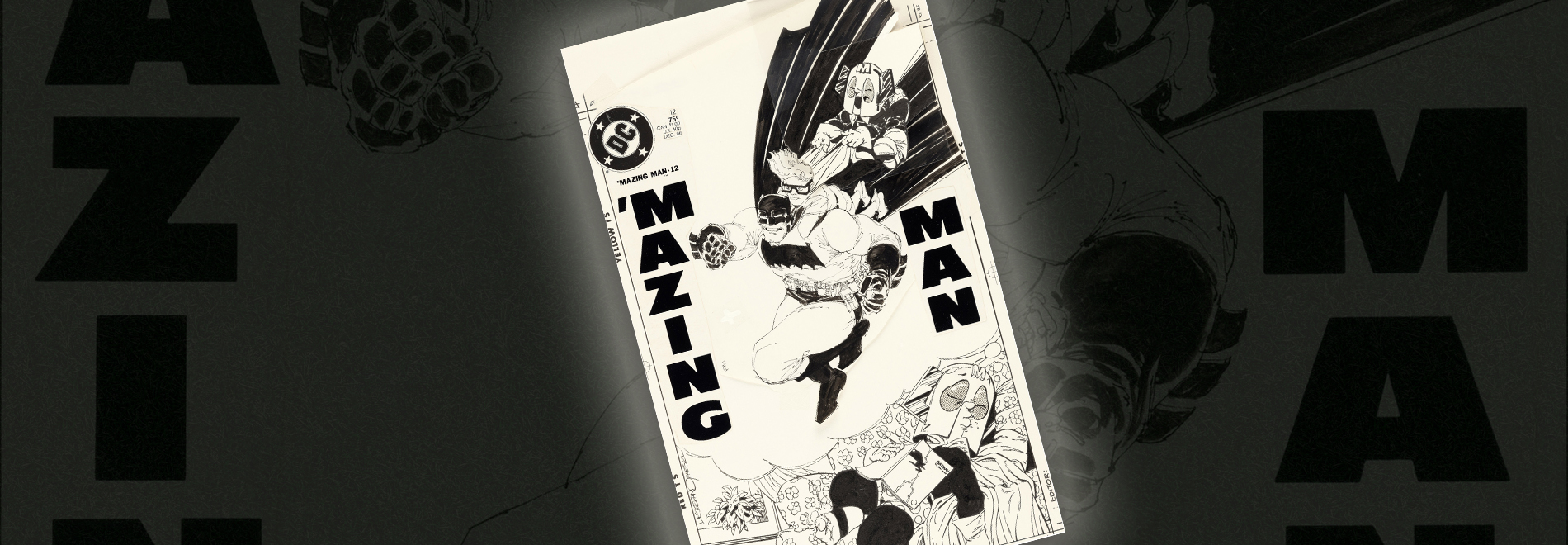 When ’Mazing Man Met The Dark Knight