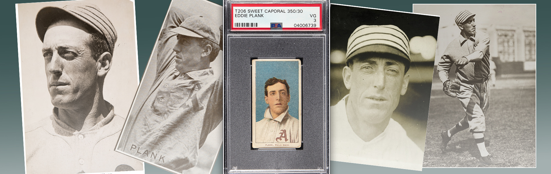 Why Are Hall of Fame Pitcher Eddie Plank’s 1909-11 T206 Cards So Hard ...